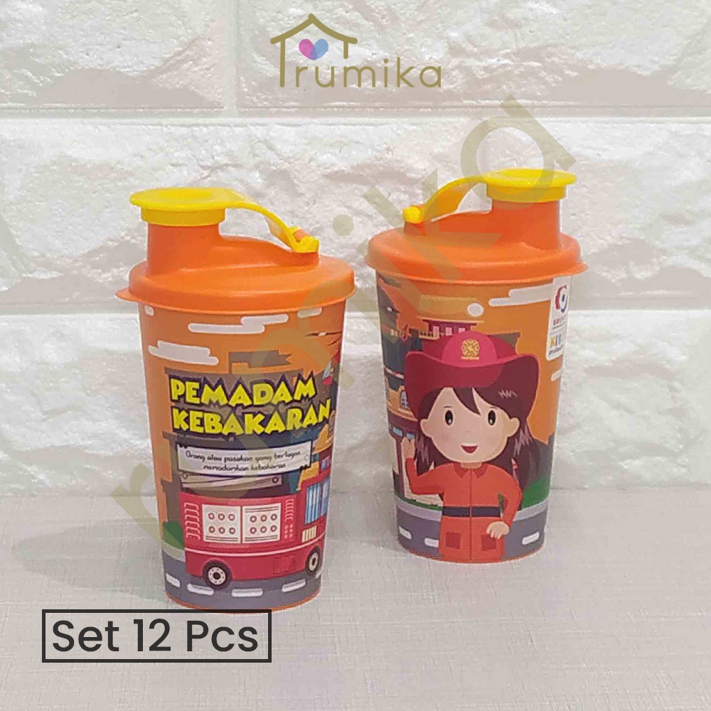 Jual [ LUSIN ] Gelas Tumbler Anak / Botol Minum Fun 300 ml - Food Grade ...