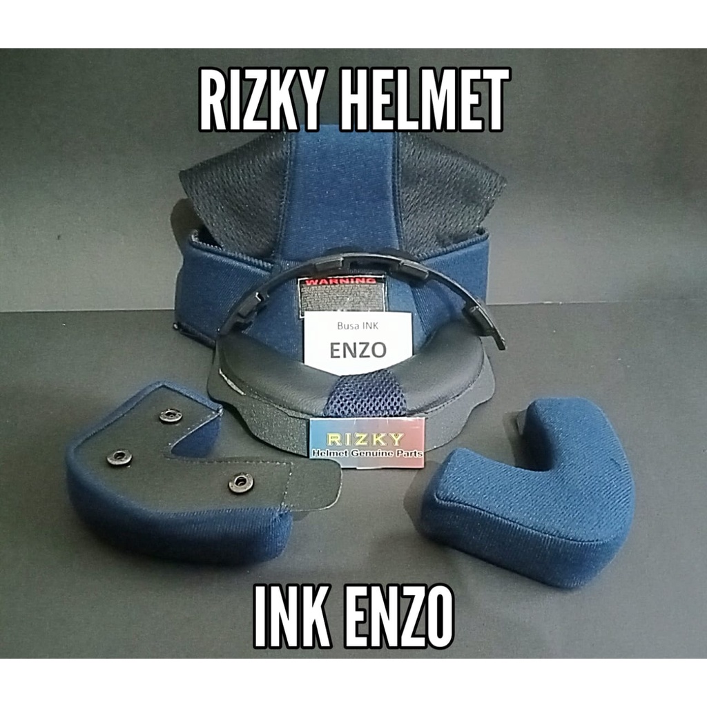 Jual Busa Helm INK ENZO, SET BUSA HELM INK ENZO, SPON INK ENZO | Shopee ...