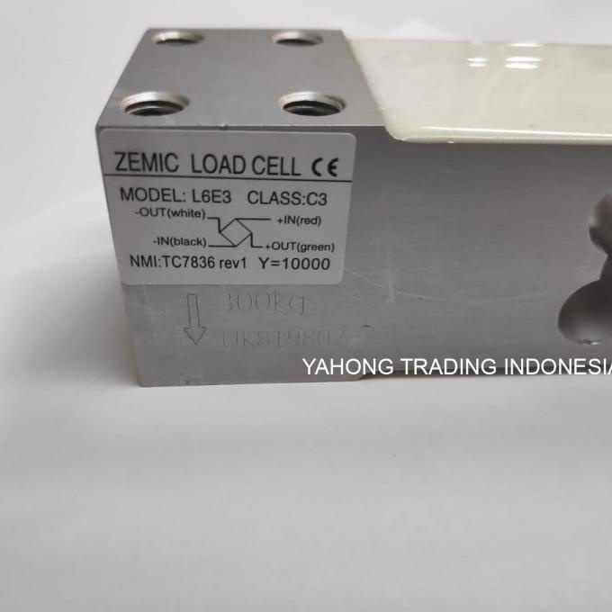 Jual Load Cell Timbangan 300Kg Loadcell Zemic L6E3 300 Kg | Shopee ...