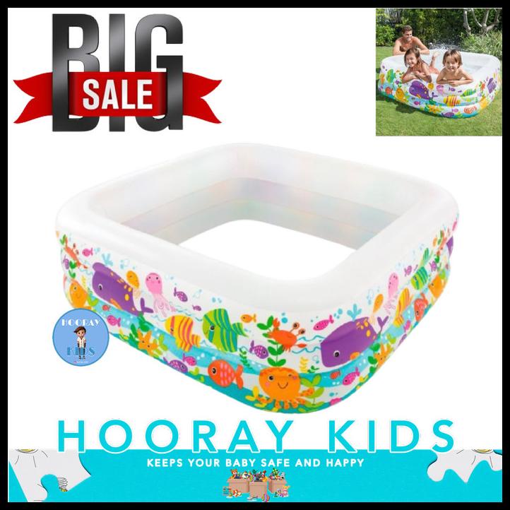 Jual Kolam Renang Anak Intex 57471 Jumbo Besar Swim Center Aquarium ...