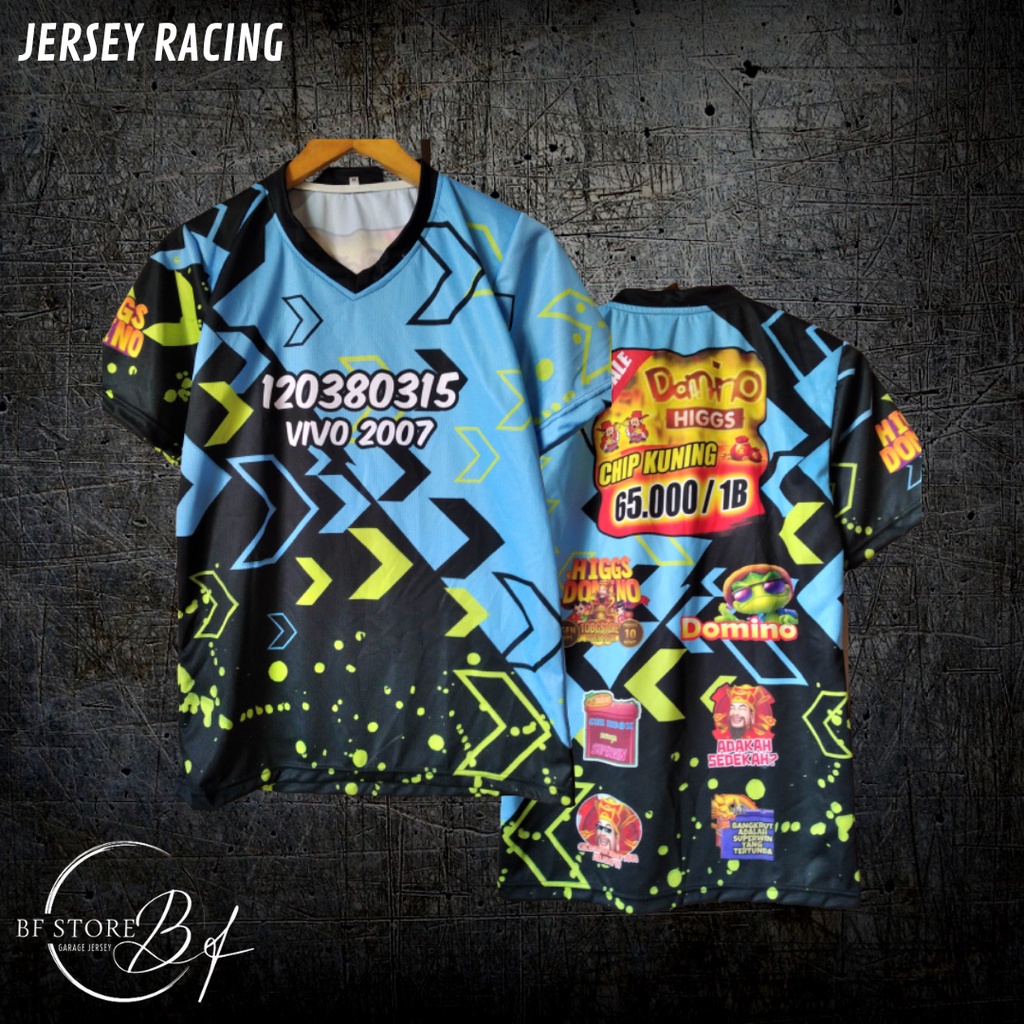 Jual Jersey Racing Team Desain Terbaru, Desain Simpel, Bisa Tambah Nama ...