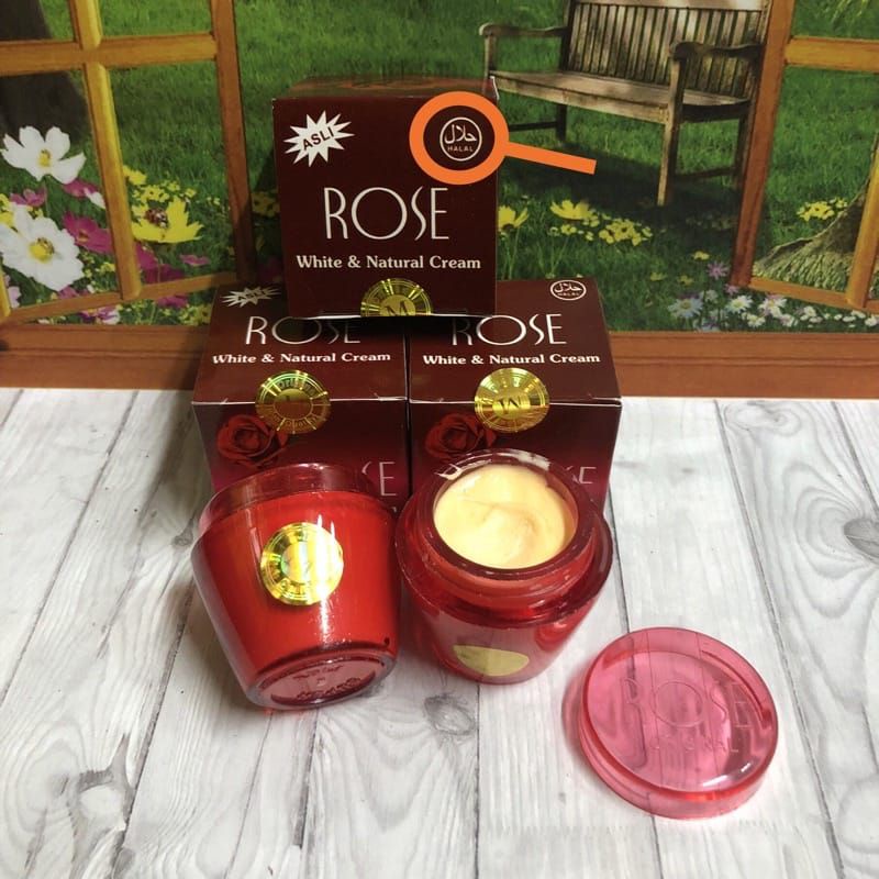 Jual cream rose holo m emas (ECER) | Shopee Indonesia