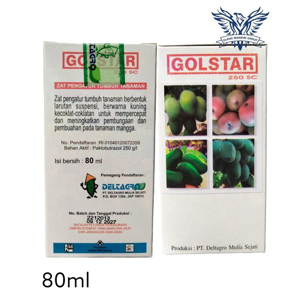 Jual Golstar 250SC 80ml ZPT Paklobutrazol 250 g/l Pembuahan Goldstar ...