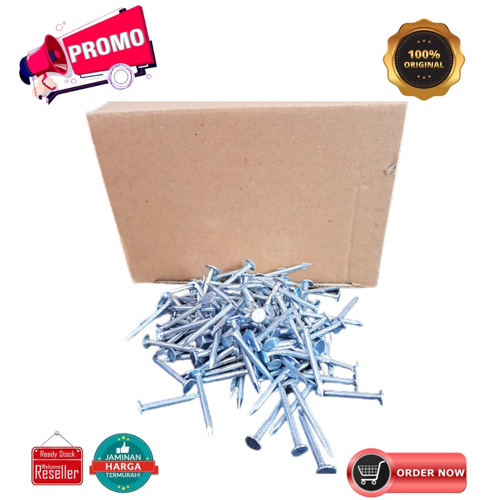 Jual Paku GRC 1" Kayu Paku Bangunan Kayu Paku Calsi Board Paku Karpet ...