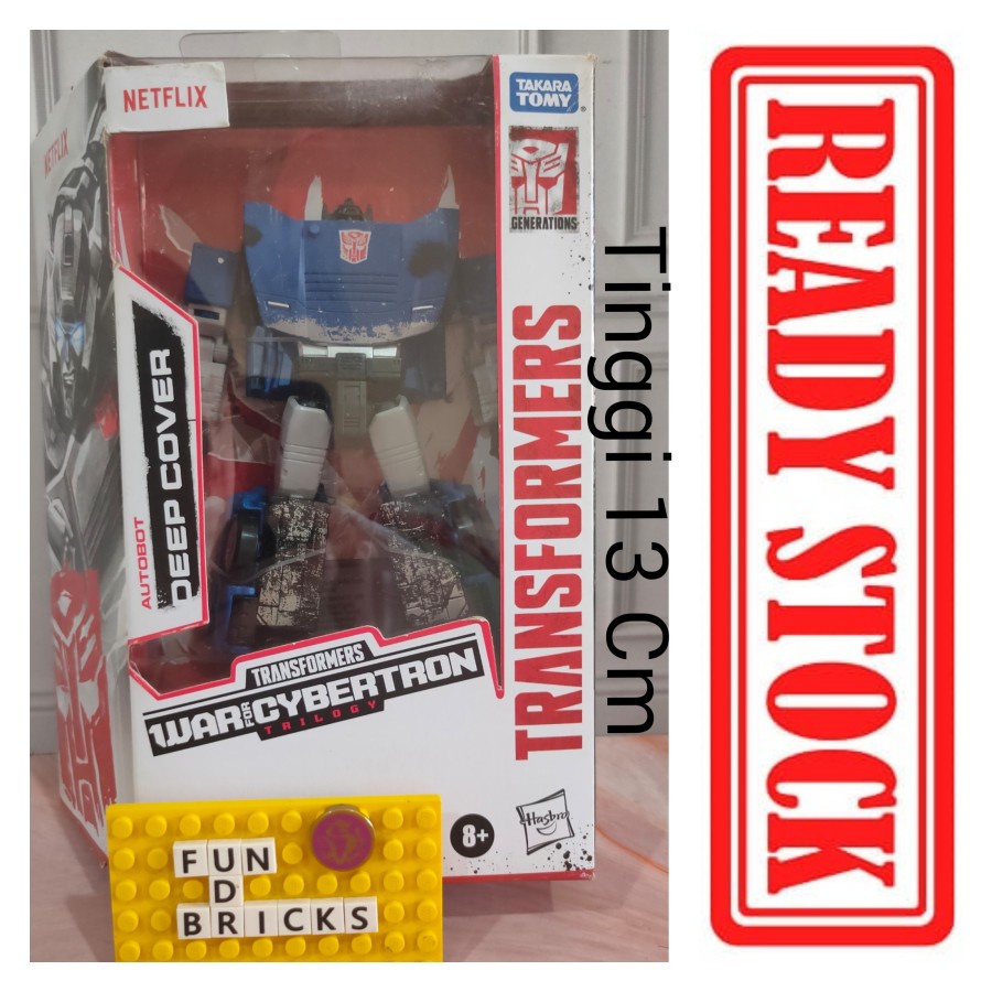 Jual Hasbro Transformers Autobot Deep Cover War For Cybertron | Shopee Indonesia