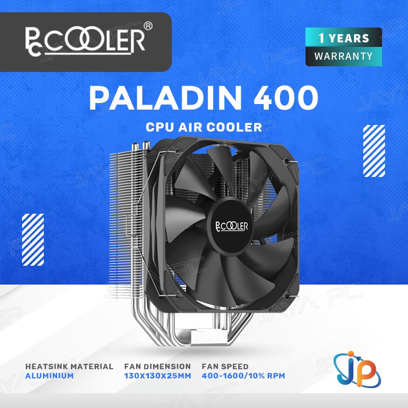 Jual PCCOOLER Paladin 400 - Tower CPU Air Cooler Fan | Shopee Indonesia