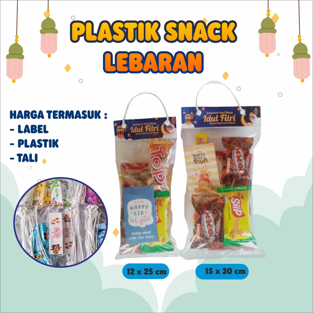Jual PLASTIK SNACK LEBARAN/ TAS SNACK LEBARAN/ PLASTIK HAMPERS LEBARAN ...