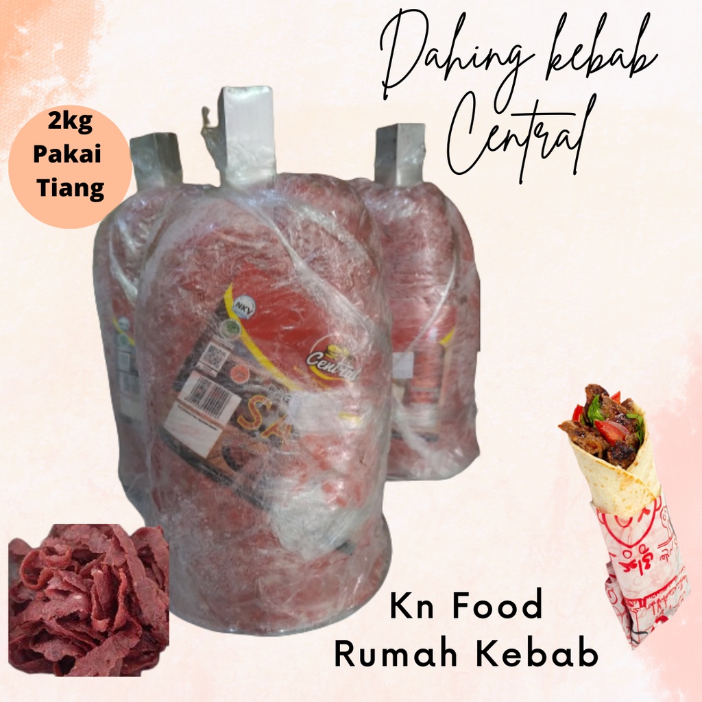 Jual Daging Kebab CENTRAL - 2 Kg - Daging Kebab 2kg | Shopee Indonesia