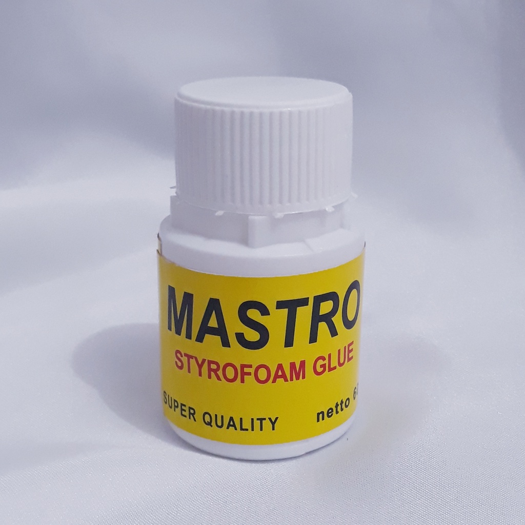 Jual Lem Gabus Styrofoam Glue Mastro 60 ml | Shopee Indonesia