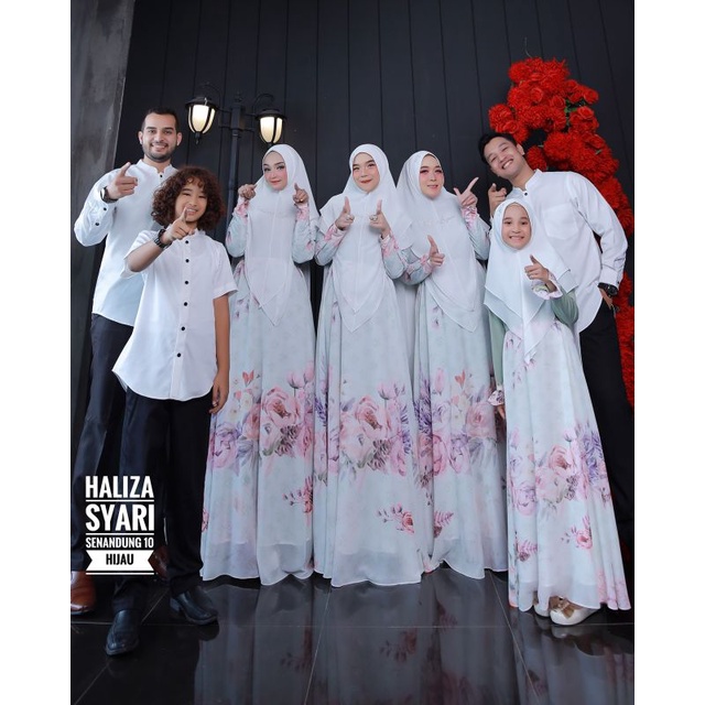 Jual REYSHIJAB SENANDUNG CINTA 10 SAGE HIJAU by Haliza syari | Shopee ...