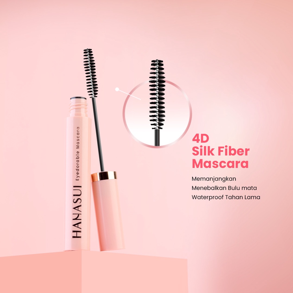 Jual Hanasui Eyedorable Mascara - Memberikan volume, memanjangkan ...