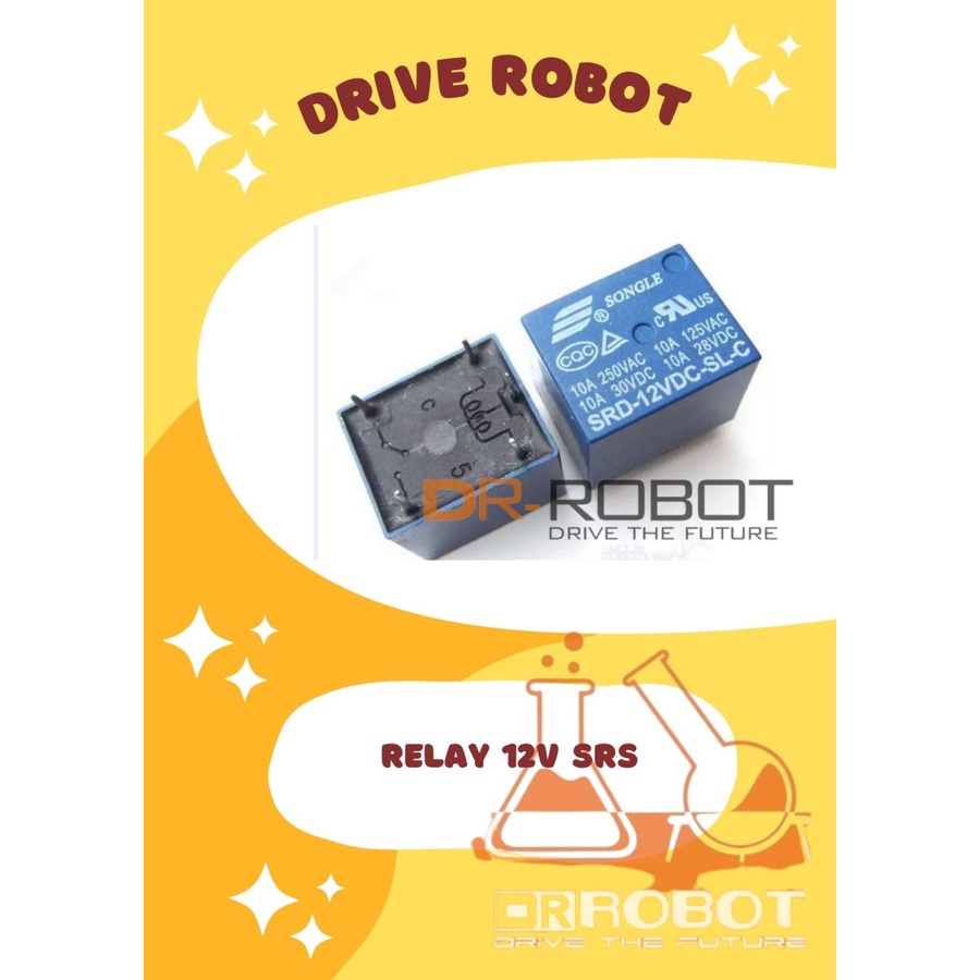 Jual RELAY SRS 12V 10A SRD-12VDC-SL-C 5 PIN 5P | Shopee Indonesia