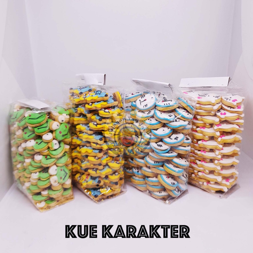 Jual Kue Kering Karakter 400gr - Cookies Karakter - Kue Lebaran ...