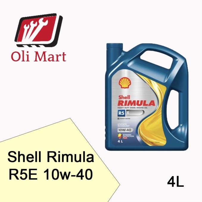 Jual separe part mobil Oli Shell Rimula R5E 10w-40 Diesel 4L | Shopee ...