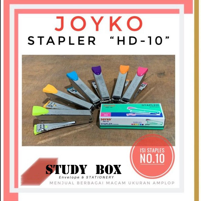 Jual JOYKO STAPLER HD-10 STAPLES NO 10 | Shopee Indonesia