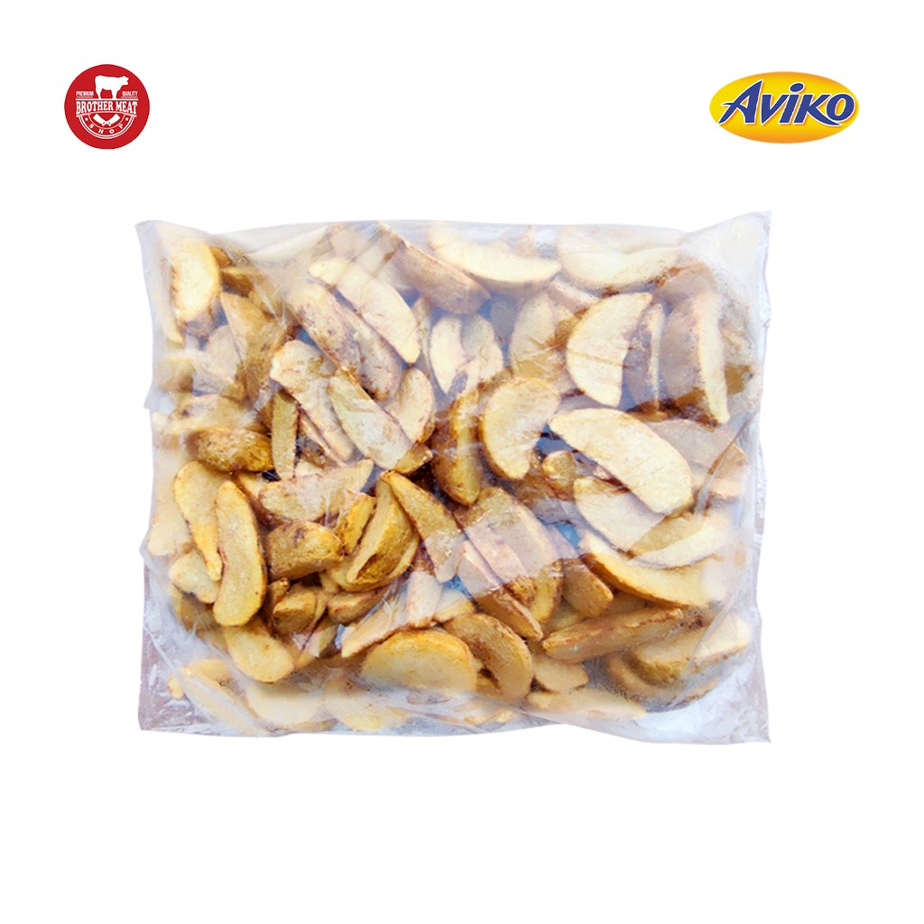 Jual Aviko Mega Wedges Fries, Kentang Goreng Wedge Cut 2,5kg | Shopee ...