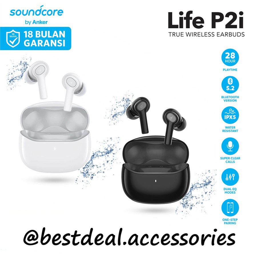 Jual Anker Soundcore Life P2i True Wireless Earbuds TWS Bluetooth ...
