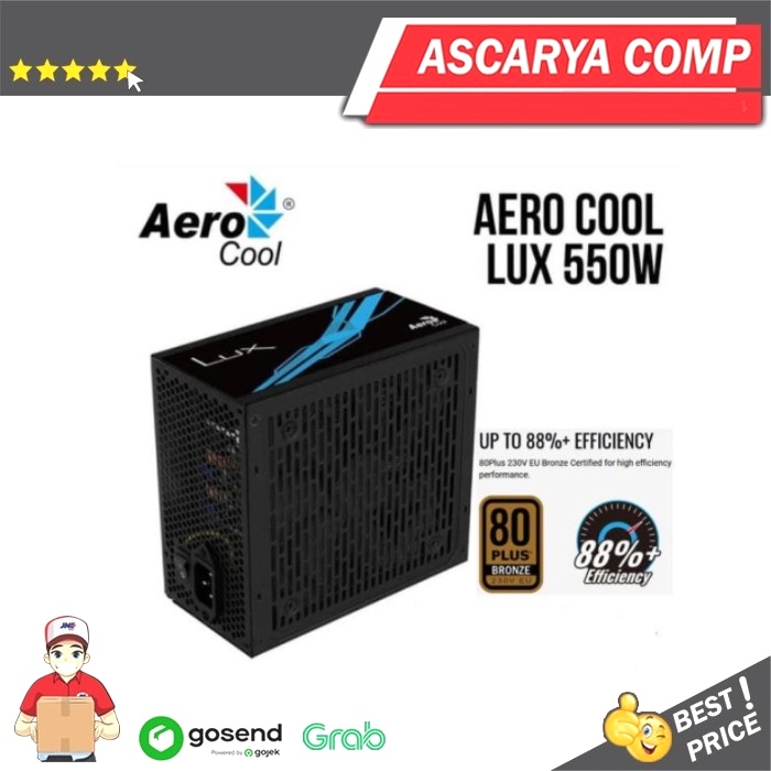 Jual Aerocool LUX 550W PSU Powersupply 80+ BRONZE | Shopee Indonesia