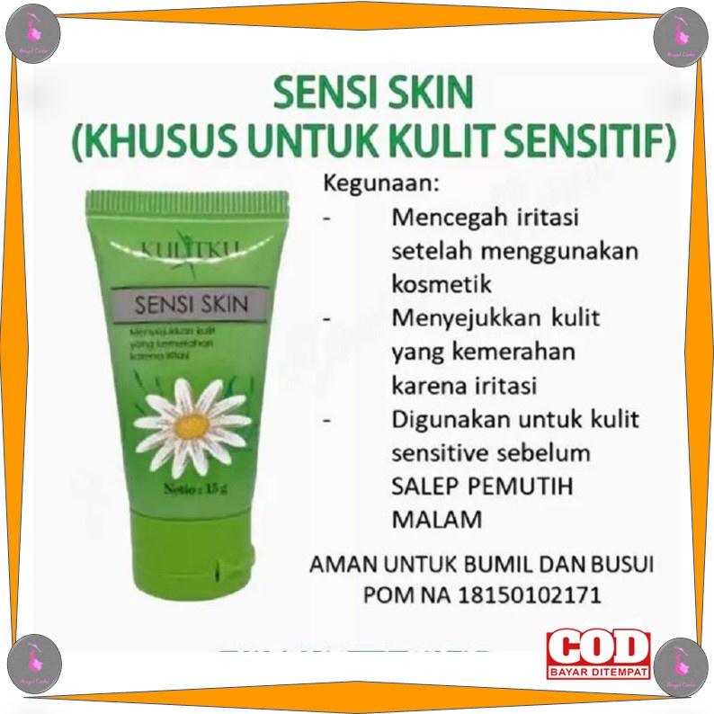 Jual Sensi Cream Anti Alergi ( kulit wajah memerah ) - LIZ SKINCARE ...