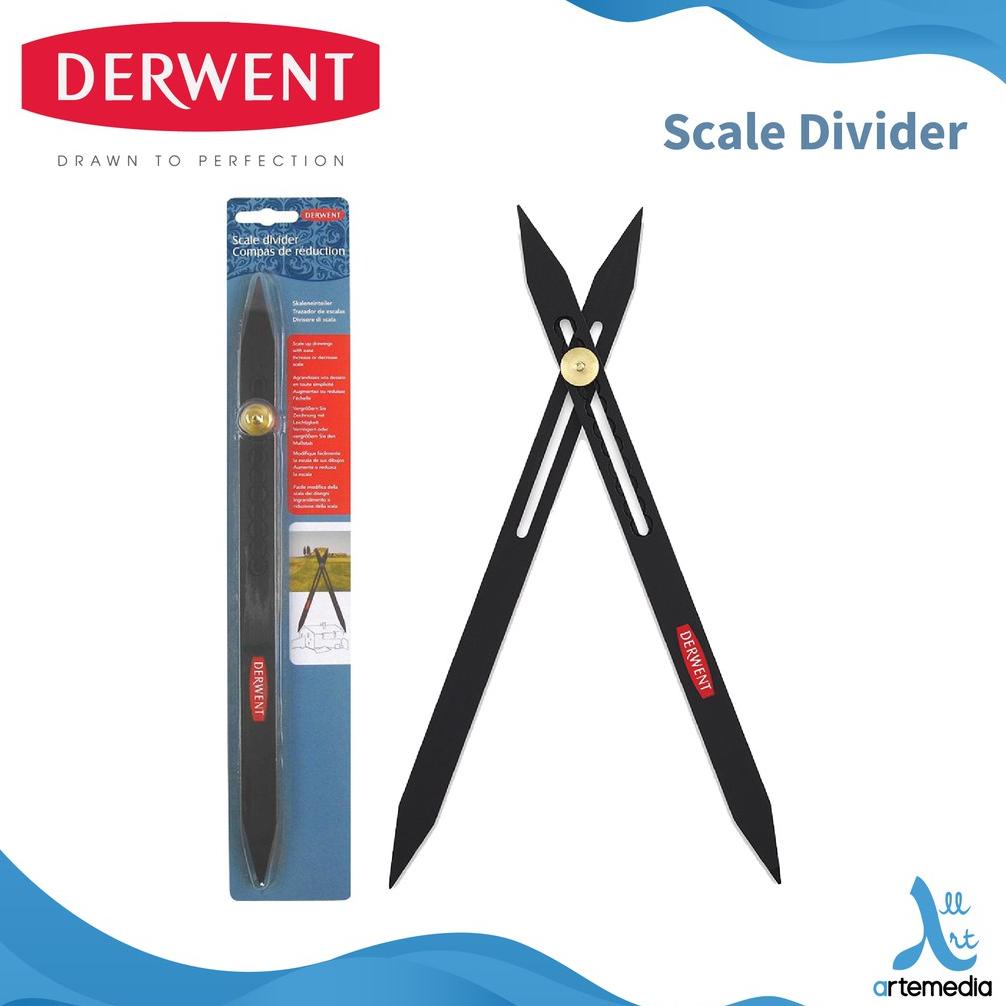 Jual Alat Bantu Skala Gambar Derwent Scale Divider | Shopee Indonesia