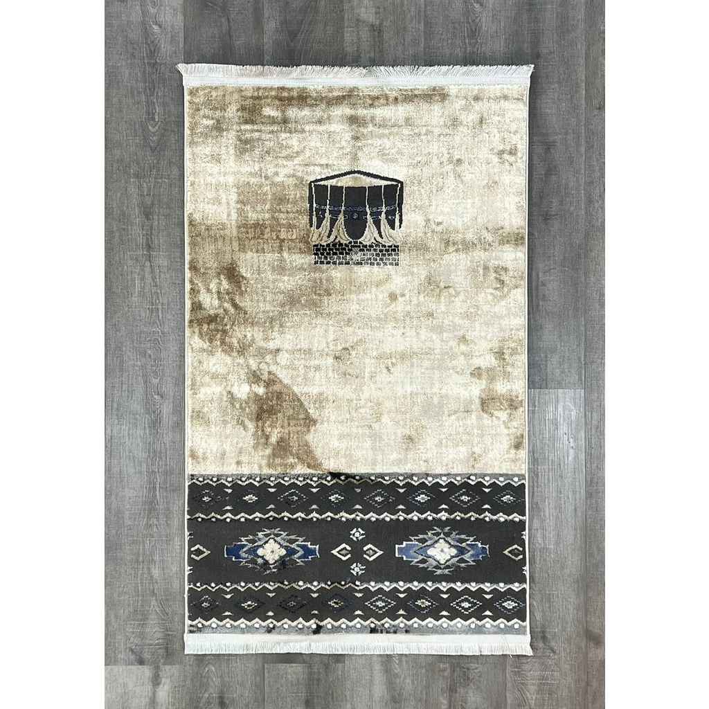 Jual Sajadah Imam Turki Lisa Premium Motif Ka'bah 80x120 | Shopee Indonesia