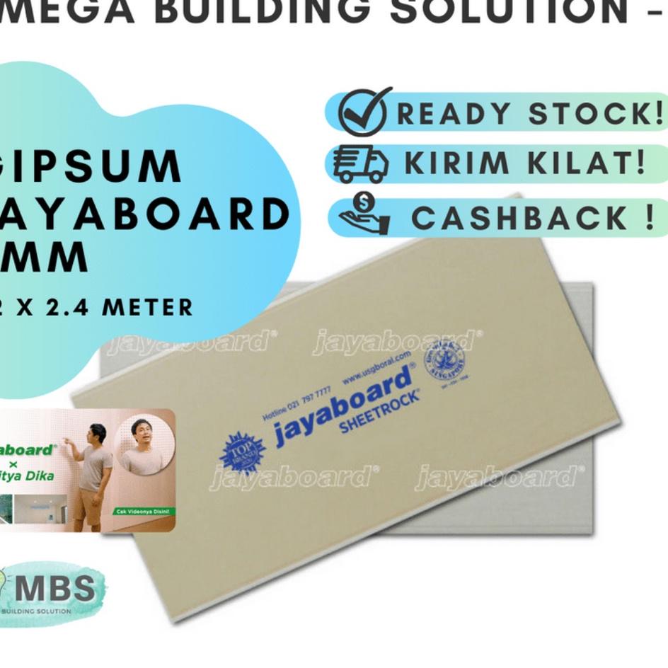 Jual ☺ Gypsum Jayaboard mm + Papan Gipsum Jaya 9 dan 12mm Partisi ...