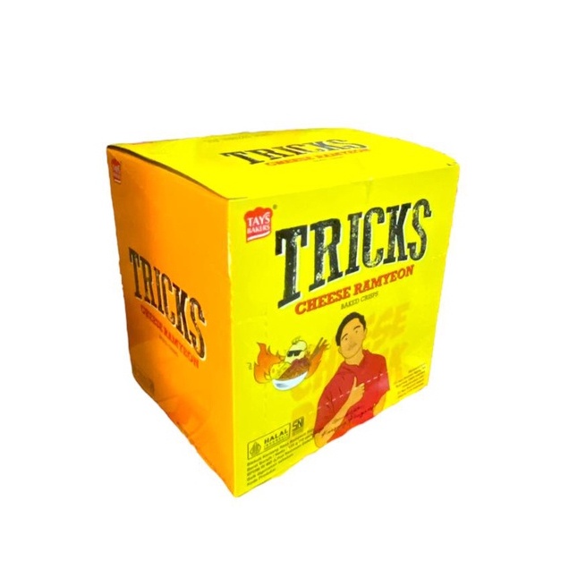 Jual ( HOKKY ) TRICKS Biskuit Kentang Potato Baked Chips 10 x 20gr ...