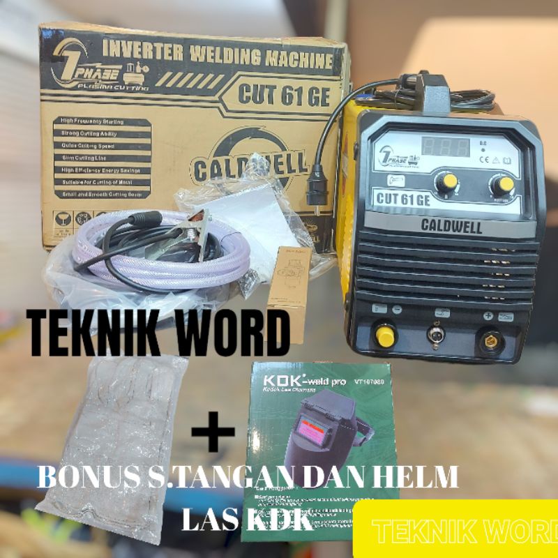 Jual MESIN LAS PLASMA CUTTING CALDWELL CUT 61 GE / PLASMA CUTTING CALDWELL CUT 61GE | Shopee ...