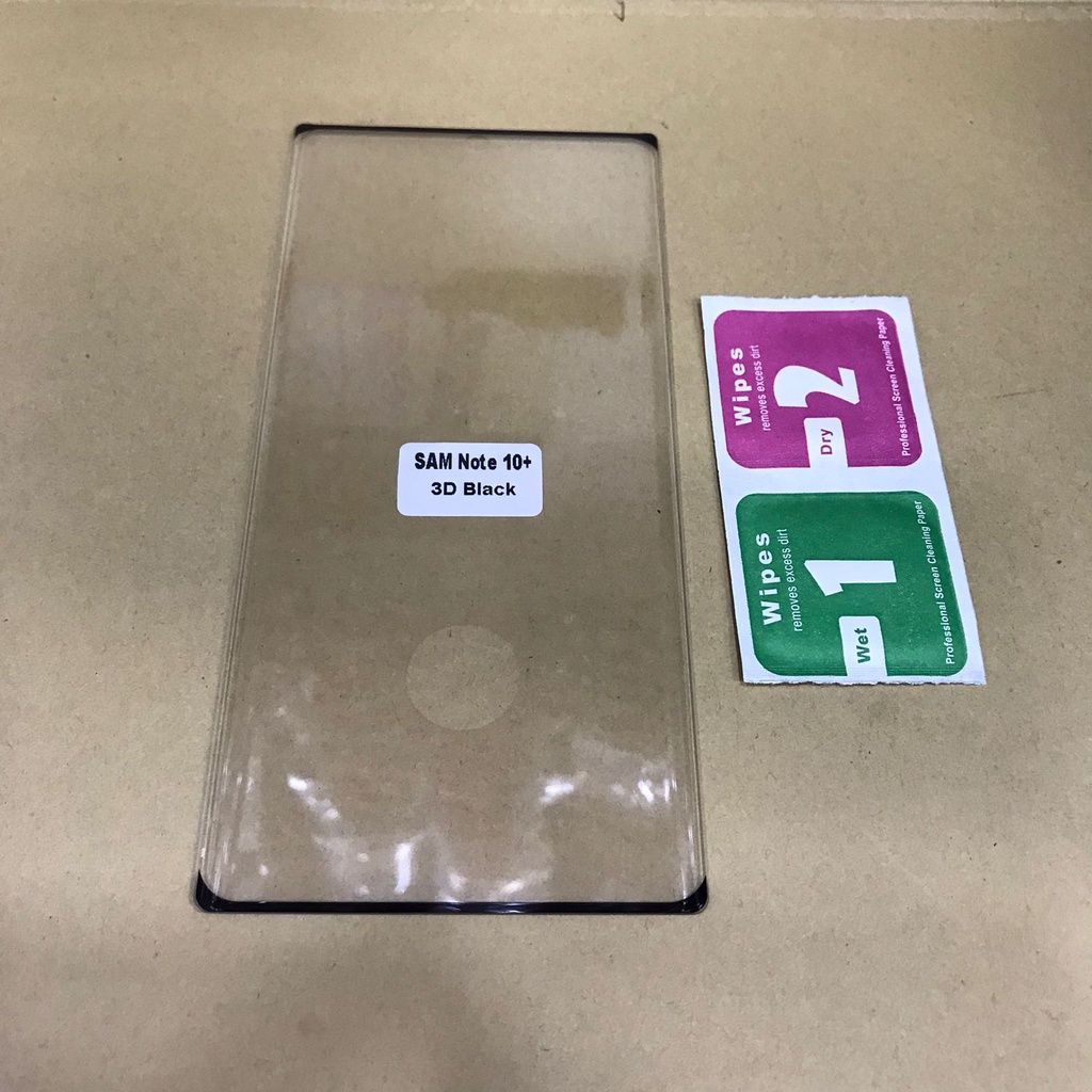 Jual Tempered Glass Full 3D Samsung Galaxy Note 10+ / Note 10 Plus ...