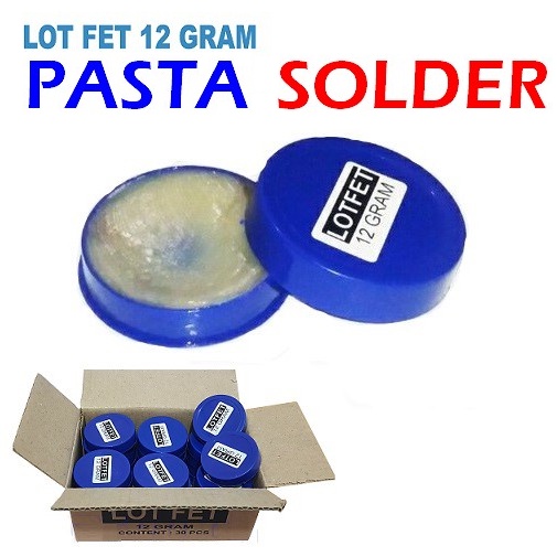 Jual Solder Pasta Mini 12gr / LOTFETT/ Soldering Greas 12gram Minyak ...