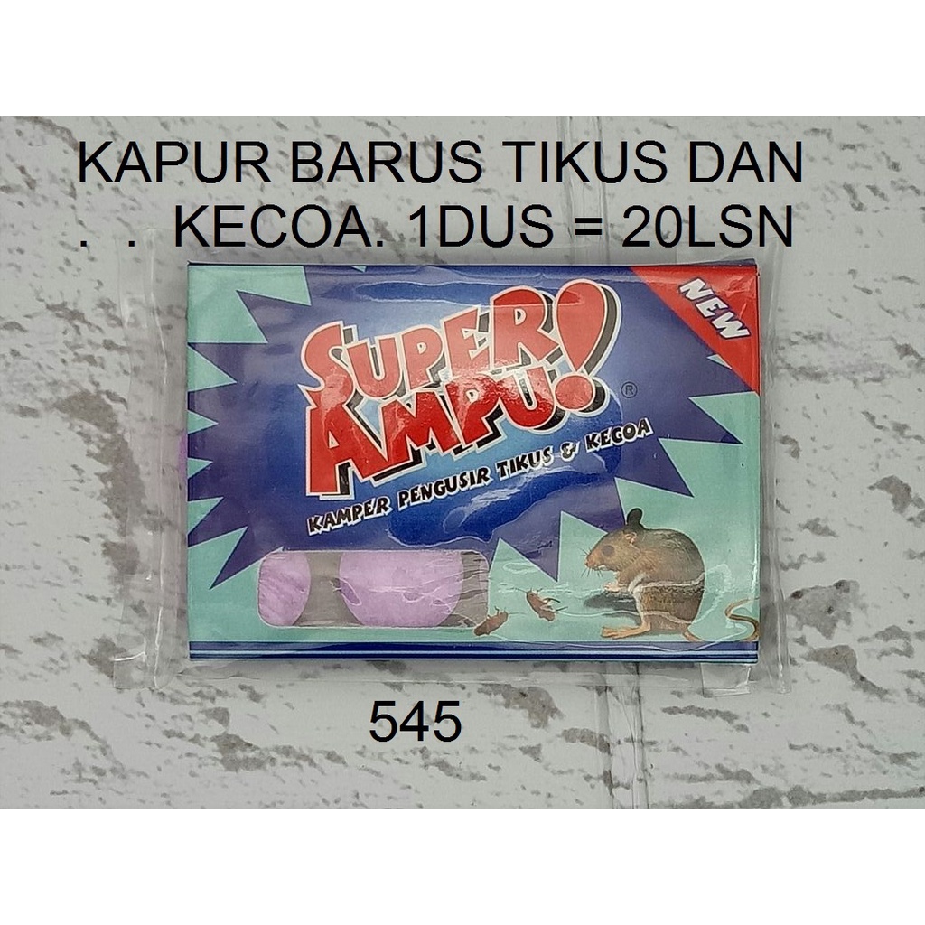 Jual KAMPER ANTI TIKUS + KECOA + SERANGGA KAPUR BARUS AMPUH 100% ...