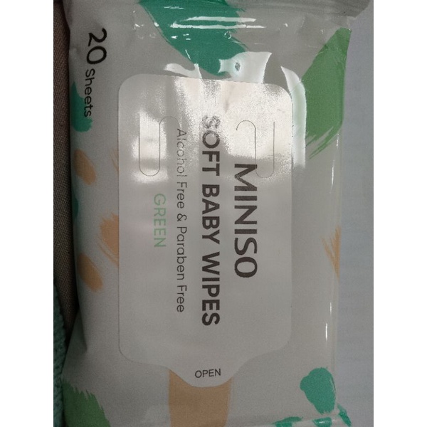 Jual Miniso Soft Baby Wipes | Shopee Indonesia