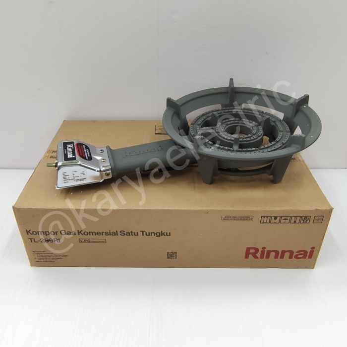 Jual Rinnai Kompor Gas Komersial Garansi 1 Tungku TL-289 RI Tekanan ...