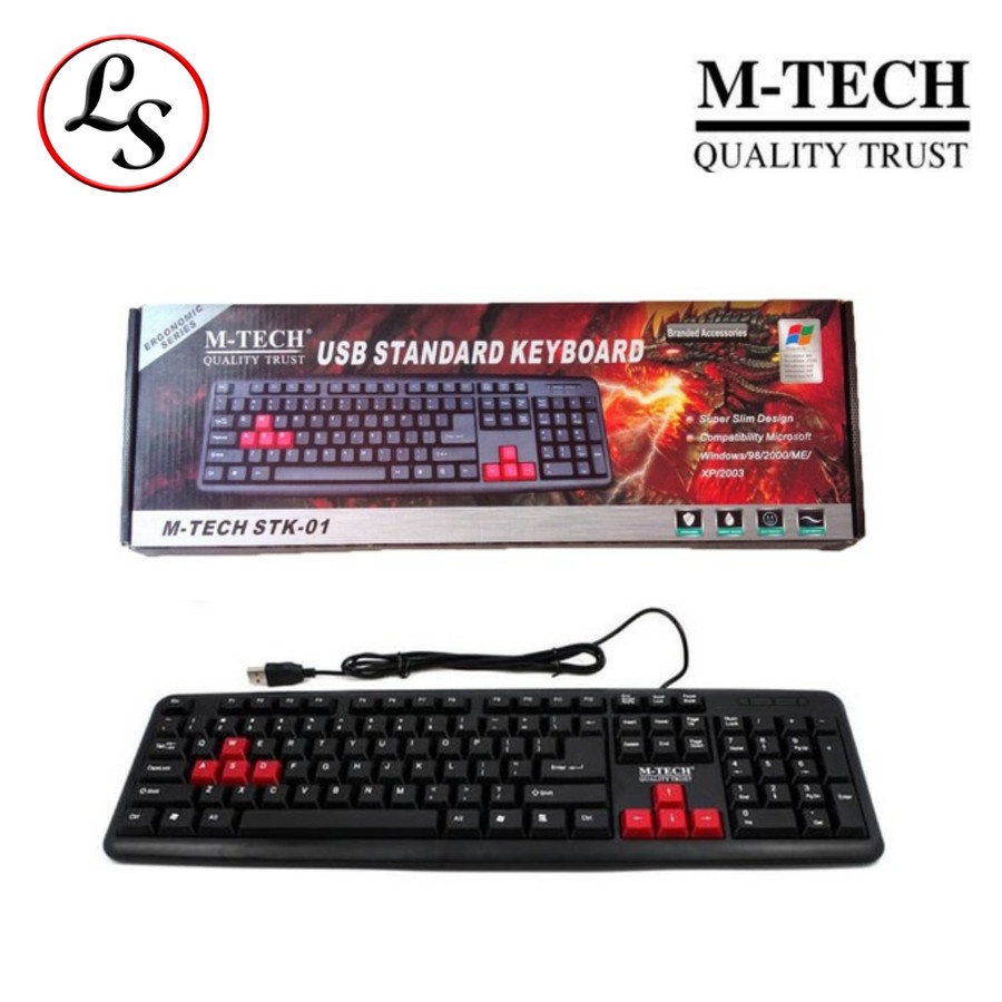 Jual M-TECH KEYBOARD STK-01 / M Tech STK 01 USB High Quality ORI ...