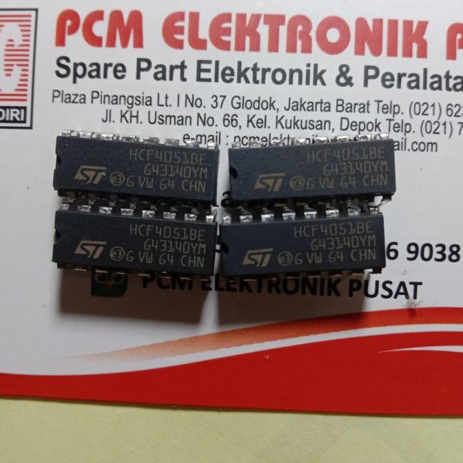 Jual IC CMOS 4051 CD4051BE pcmelektr021 Kualitas Baik | Shopee Indonesia