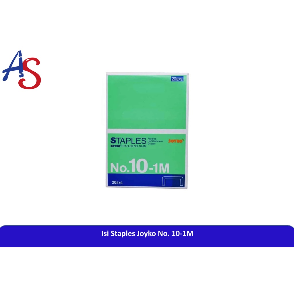 Jual Isi Staples Joyko No. 10-M (1 Box isi 1.000 Staples) | Shopee ...