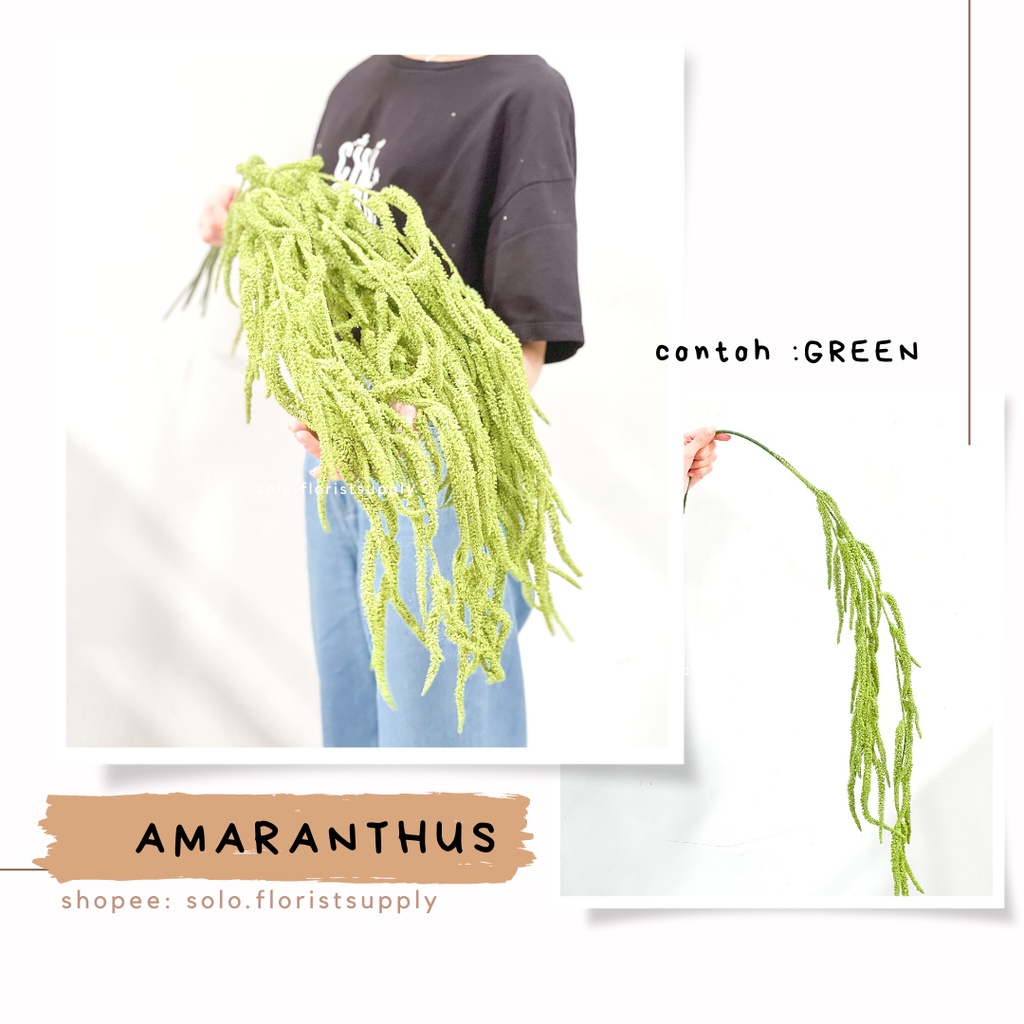 Jual bunga gantung hias amaranthus artificial BUNGA AMARANTHUS PREMIUM ...