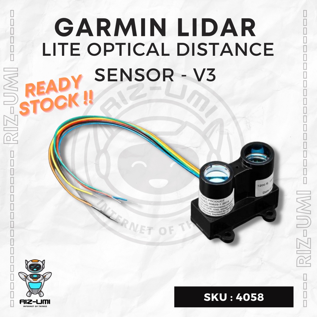 Jual Garmin LIDAR-Lite Optical Distance Sensor - V3 | Shopee Indonesia