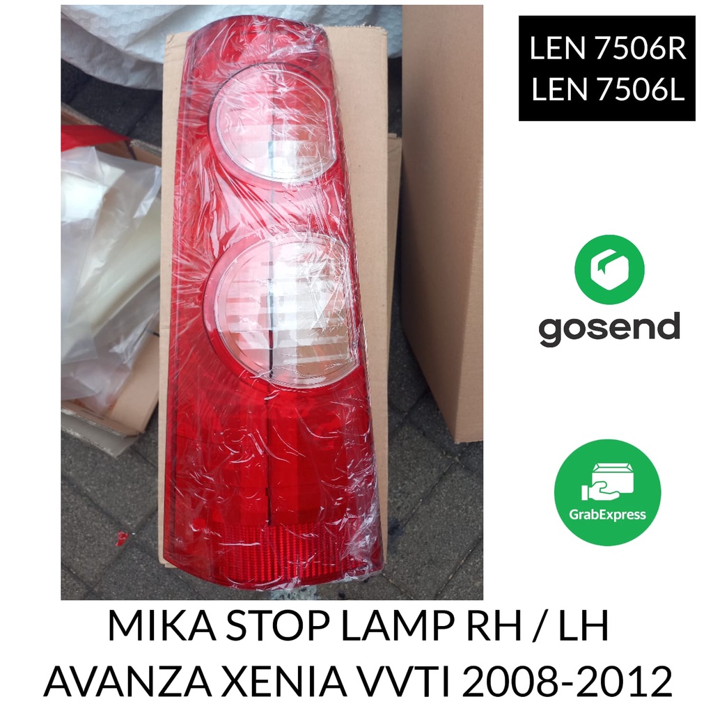Jual MIKA STOP LAMP RH / LH AVANZA / XENIA VVTI 2008-2012 *LEN 7506 ...