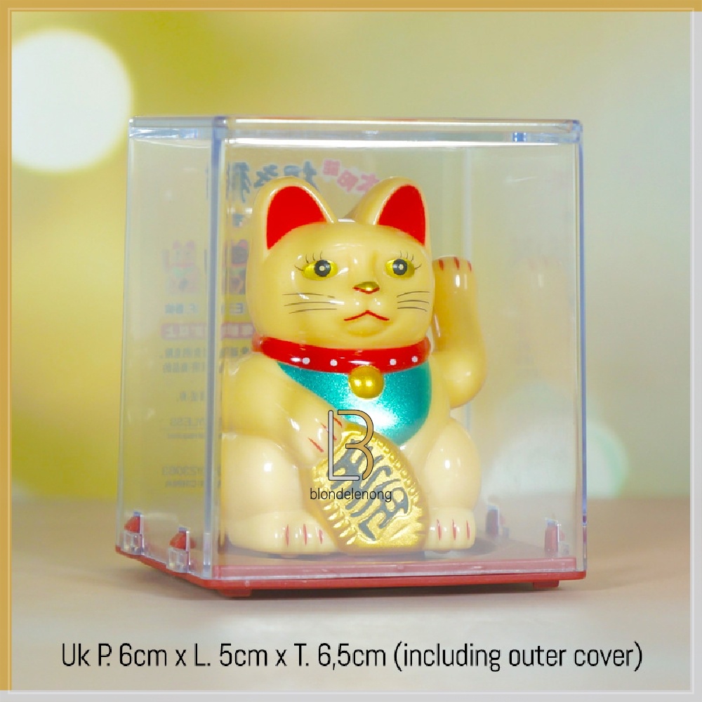 Jual Patung Pajangan Kucing Hoki Keberuntungan Lucky Cat Rejeki Maneki ...
