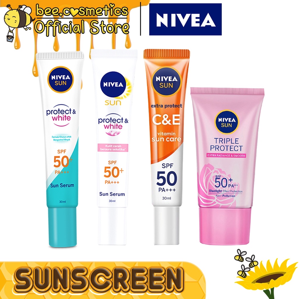Jual NIVEA SUN PROTECTION SERIES SPF 50 PA+++ ( INSTANT AURA / OIL ...
