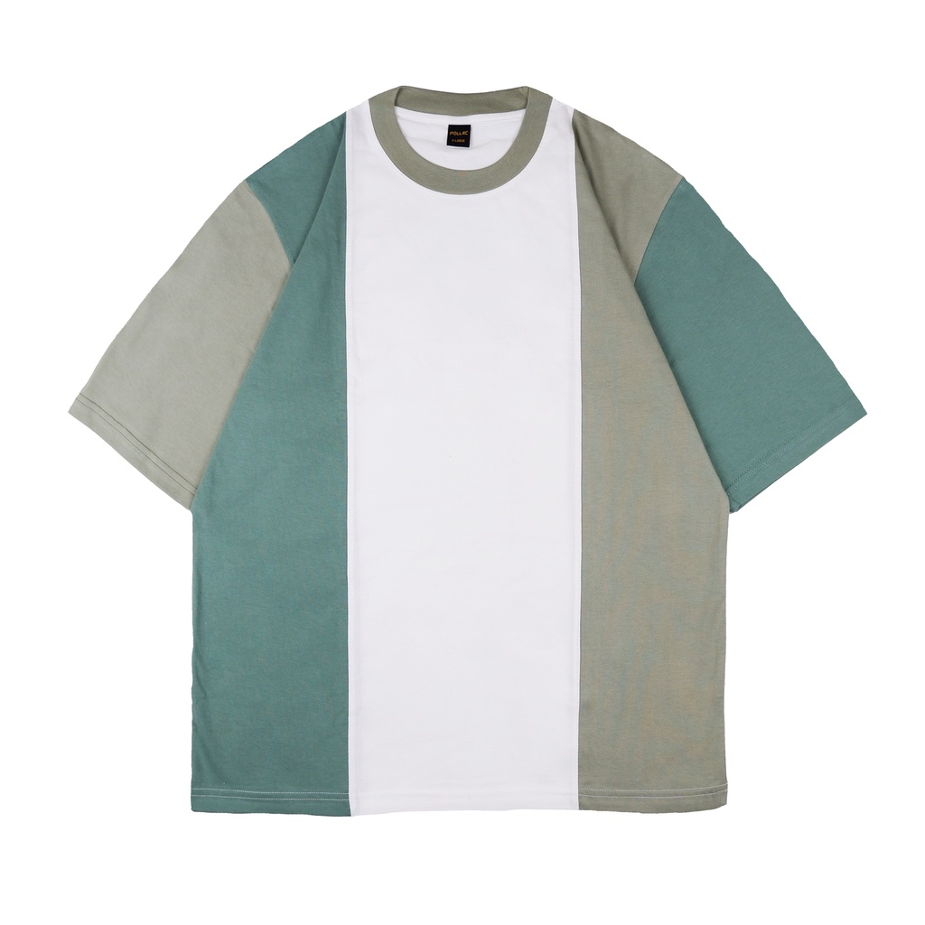 Jual Pollac T-shirt Oversized Unisex l Kaos Oversize Kombinasi Pria dan ...