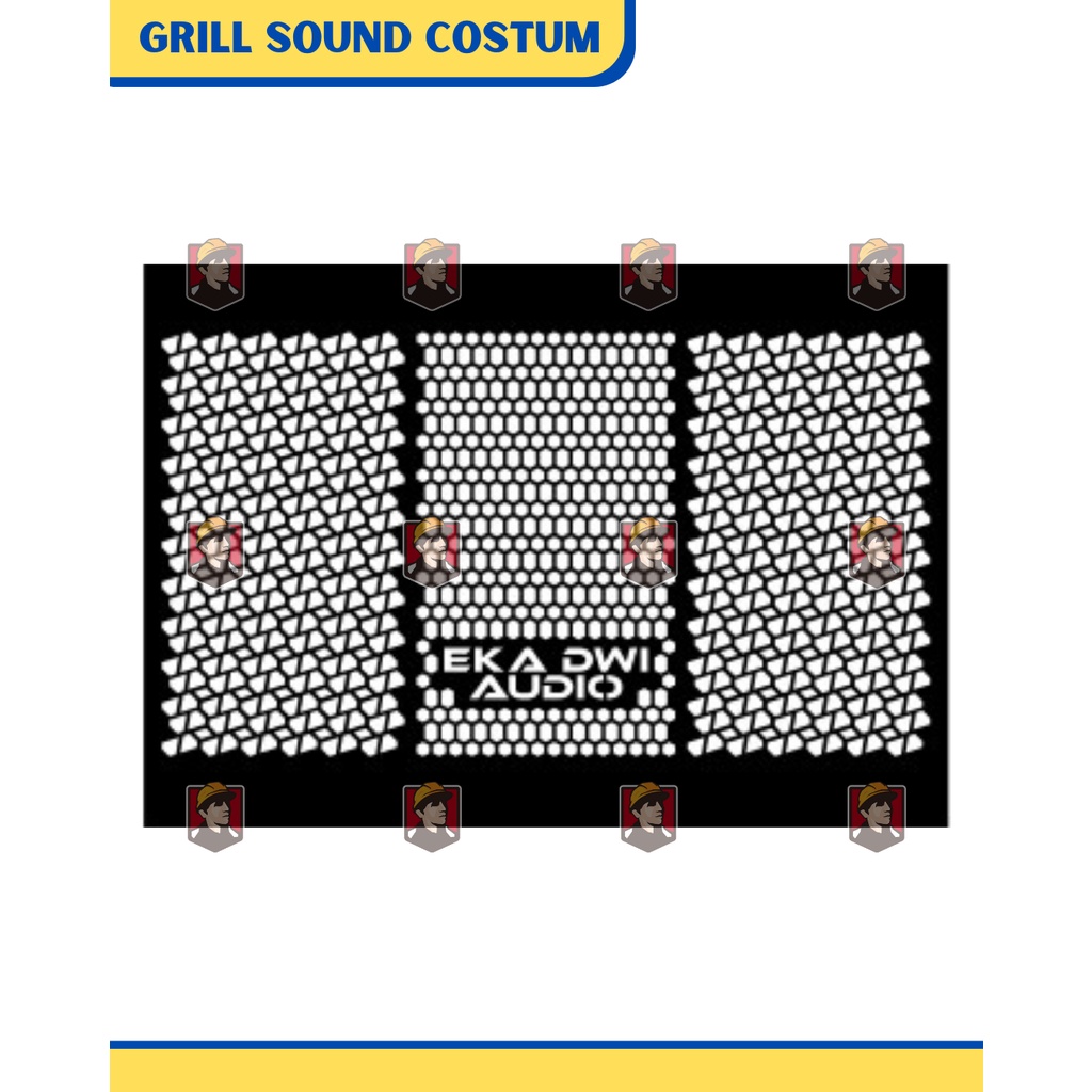 Jual Grill Sound System Costum Plat Besi | Shopee Indonesia