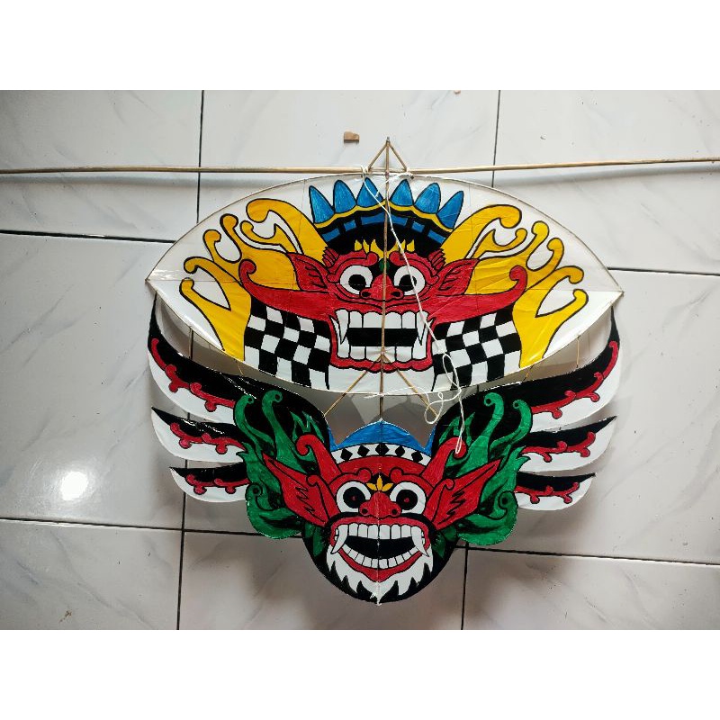 Jual Layangan Barongan Khas Banyuwangi 2 Kilan | Shopee Indonesia