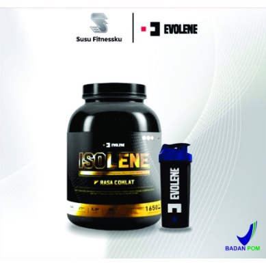 Jual Isolene isolate 50 sachet 1650 gr evolene (free shaker) | Shopee ...