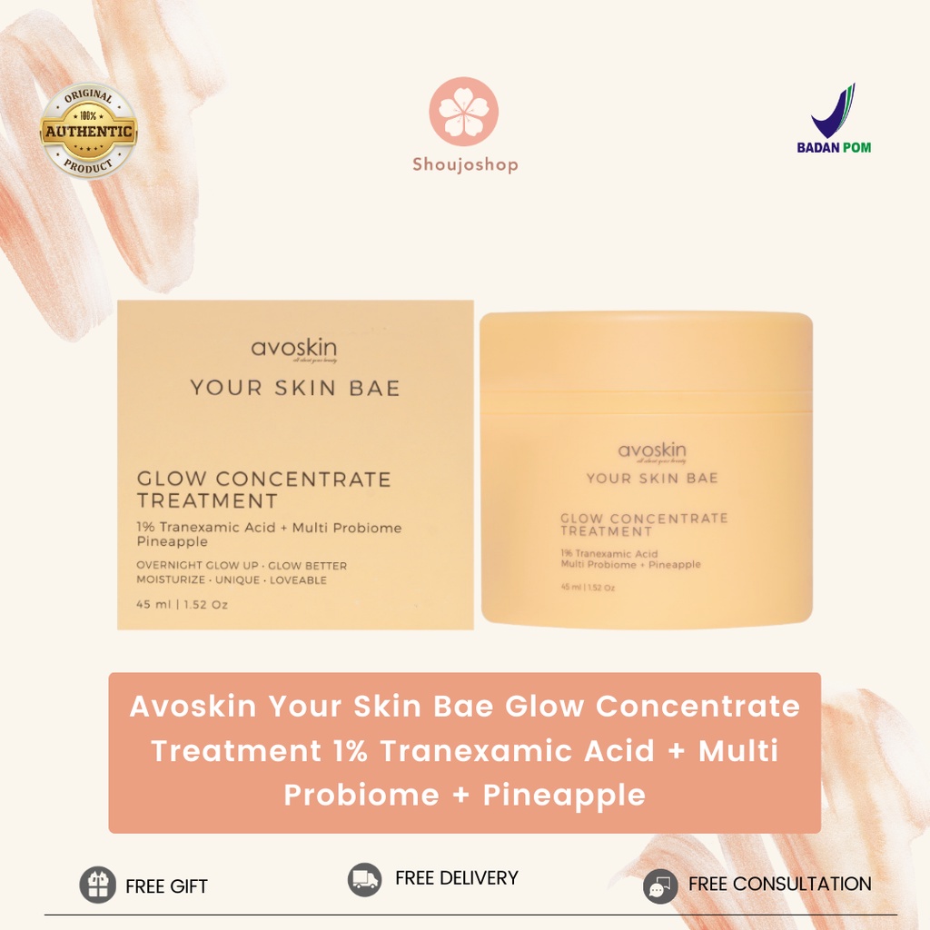 Jual Avoskin Your Skin Bae Glow Concentrate Treatment 1% Tranexamic ...