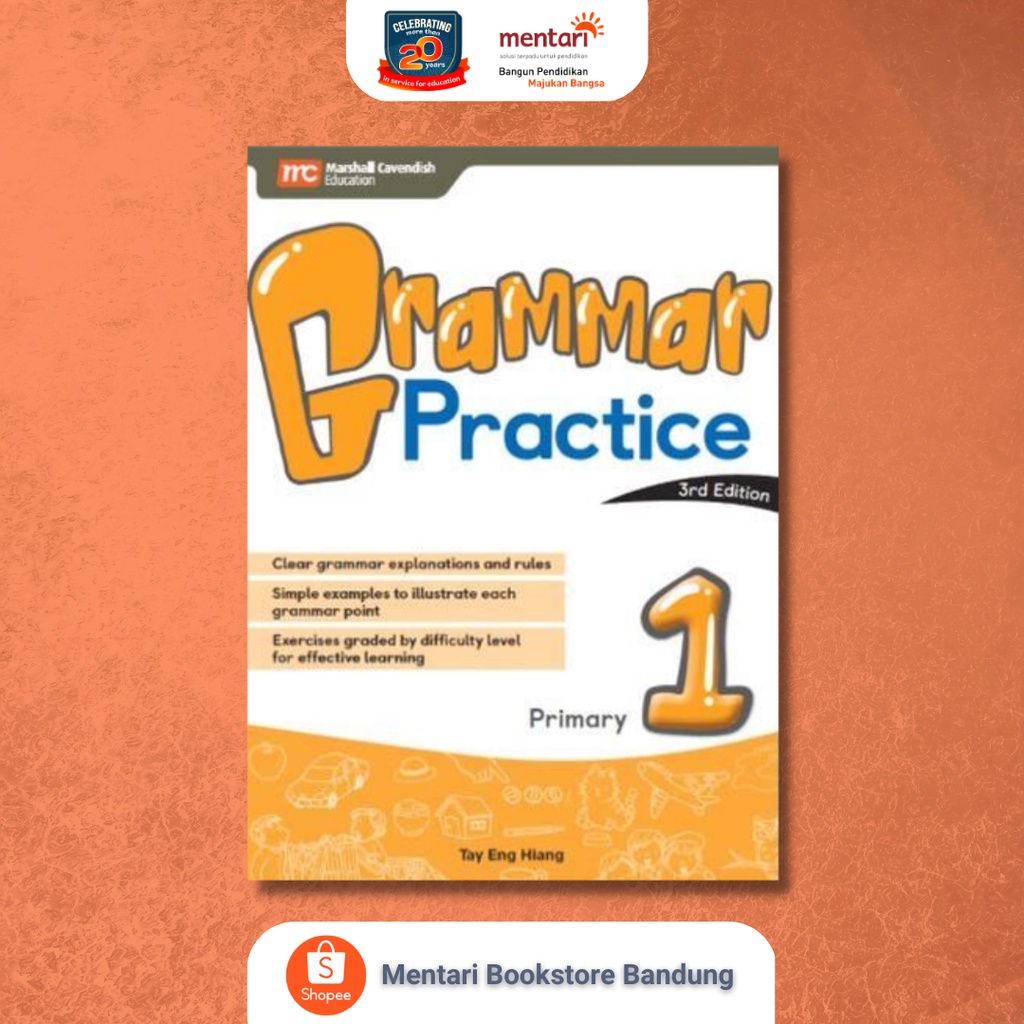 Jual Grammar Practice Primary Level 3rd Edition| Buku Latihan Gammar SD ...
