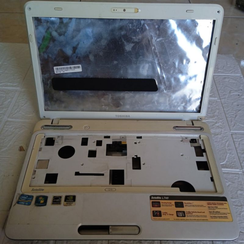 Jual Casing kesing Original Case Laptop Thoshiba Satellite L745 ...