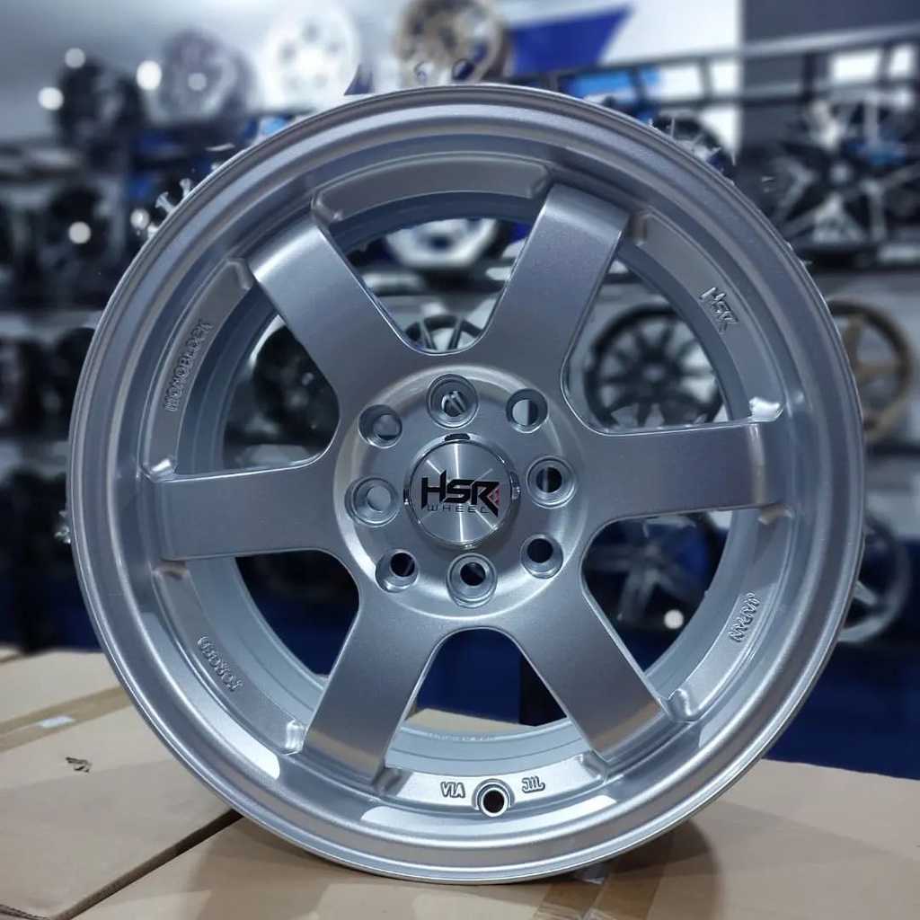 Jual Velg Racing HSR Tokyo Ring 15 Velg mobil Te37 R15 Brio Mirage Fiesta Semarang | Shopee ...