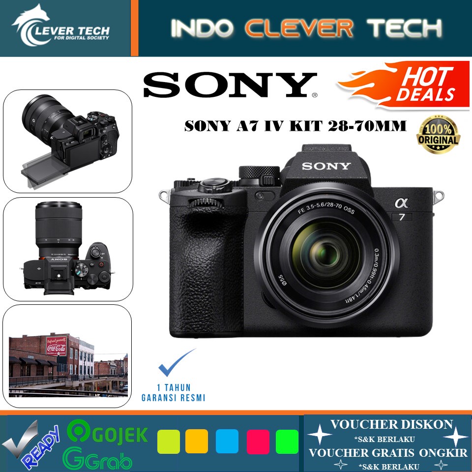 Jual Kamera Sony Alpha A7 IV Kit 28-70mm - Garansi Resmi | Shopee Indonesia